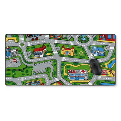 Car Carpet City Desk Mat